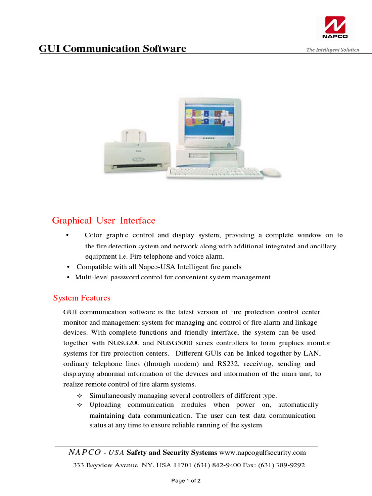 Gui Data Sheet Pdf Graphical User Interfaces Computer Network