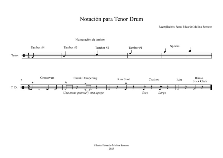 Tecnica de Tenor - Full Score 2 | PDF