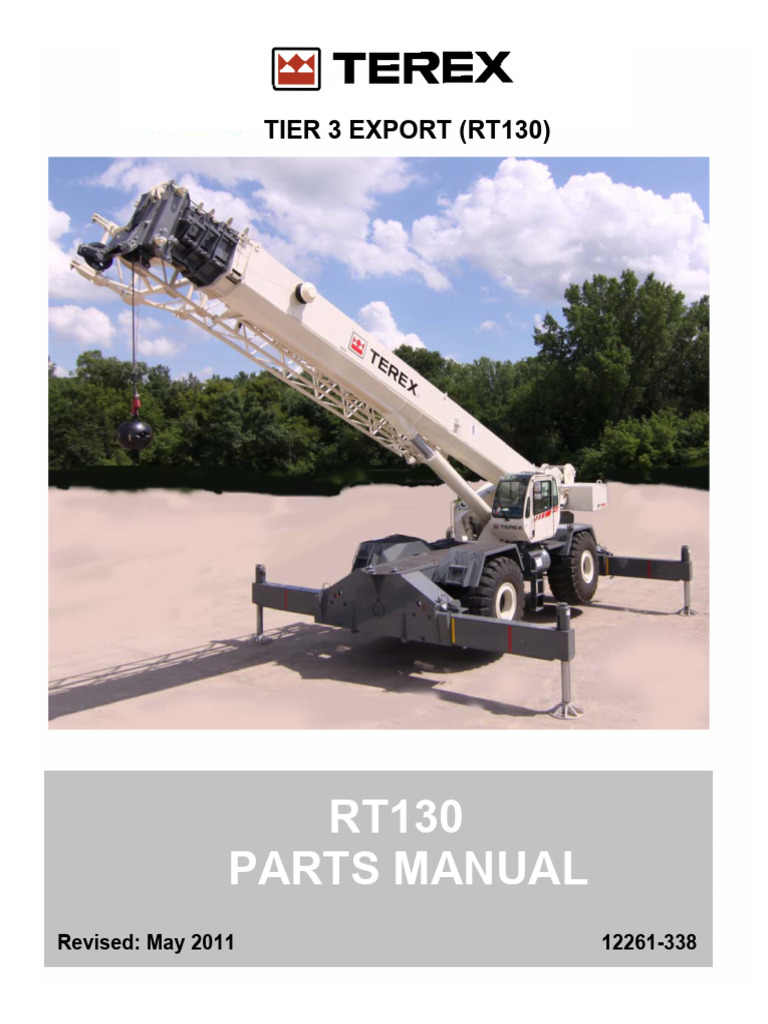RT130 Parts | PDF | Clutch | Axle