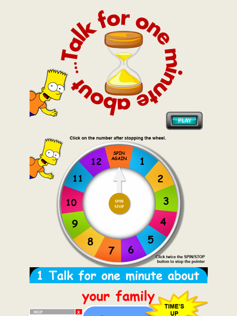 1 Minute Talking | PDF