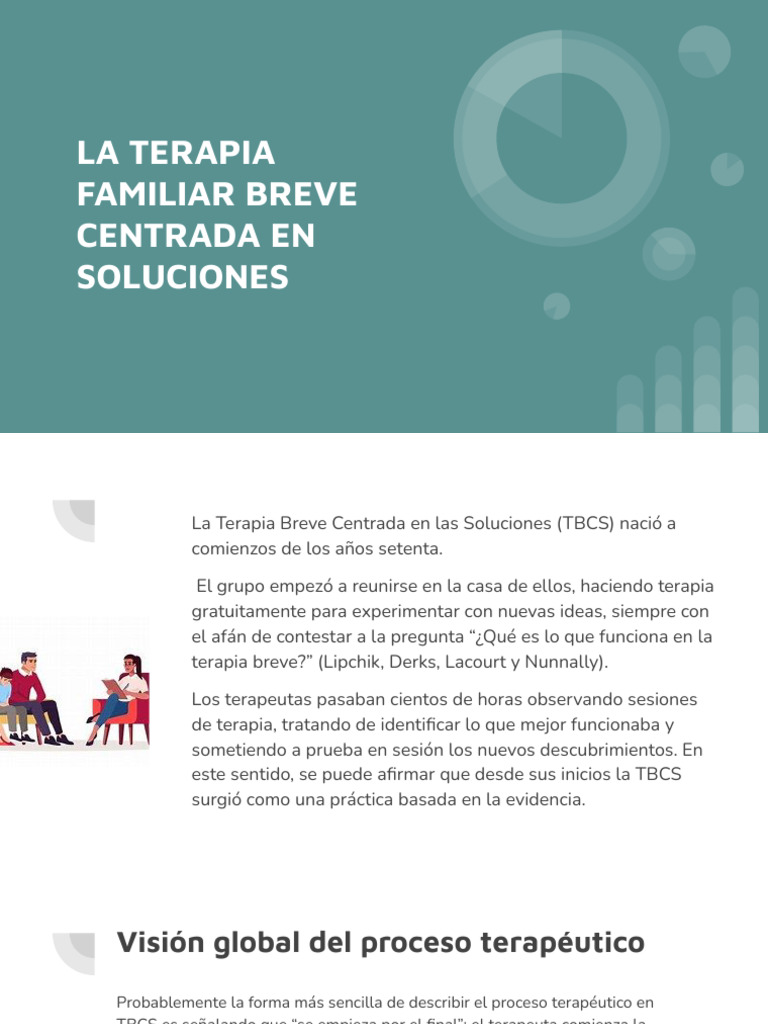 La Terapia Familiar Breve Centrada en Soluciones | PDF | Terapia ...