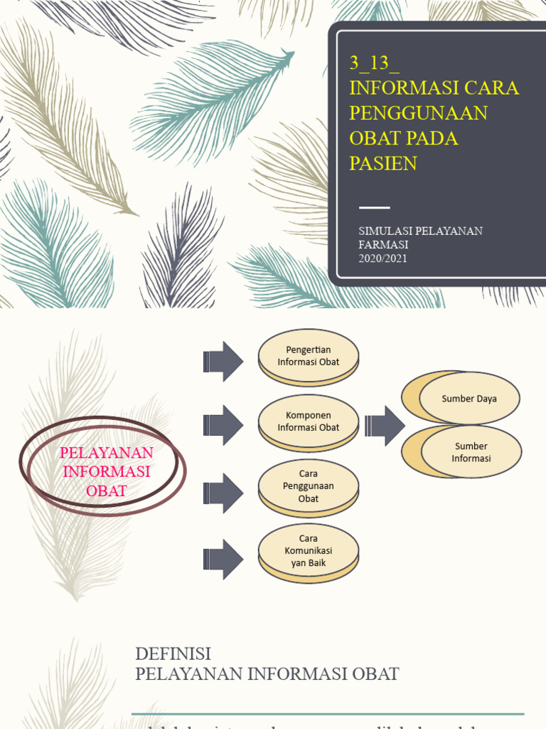 Panduan Pelayanan Informasi Obat | PDF