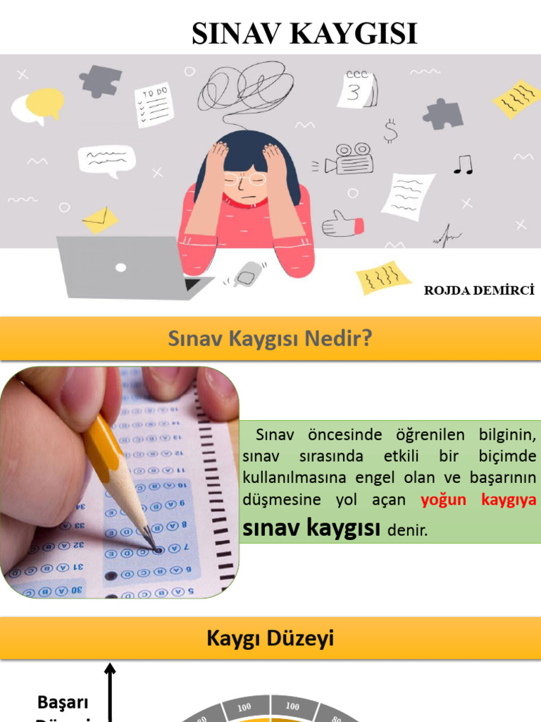 Sinav Kaygisi Sunu | PDF