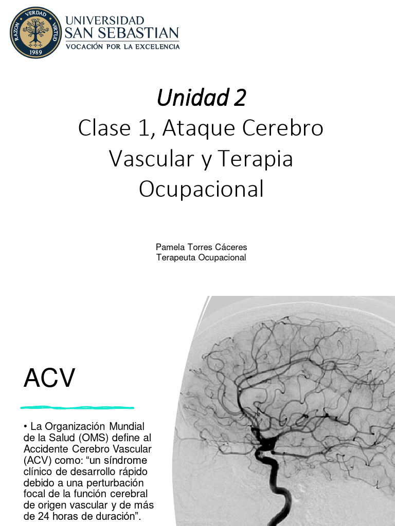 Clase 1 ACV TOSFA | PDF | Carrera | Isquemia