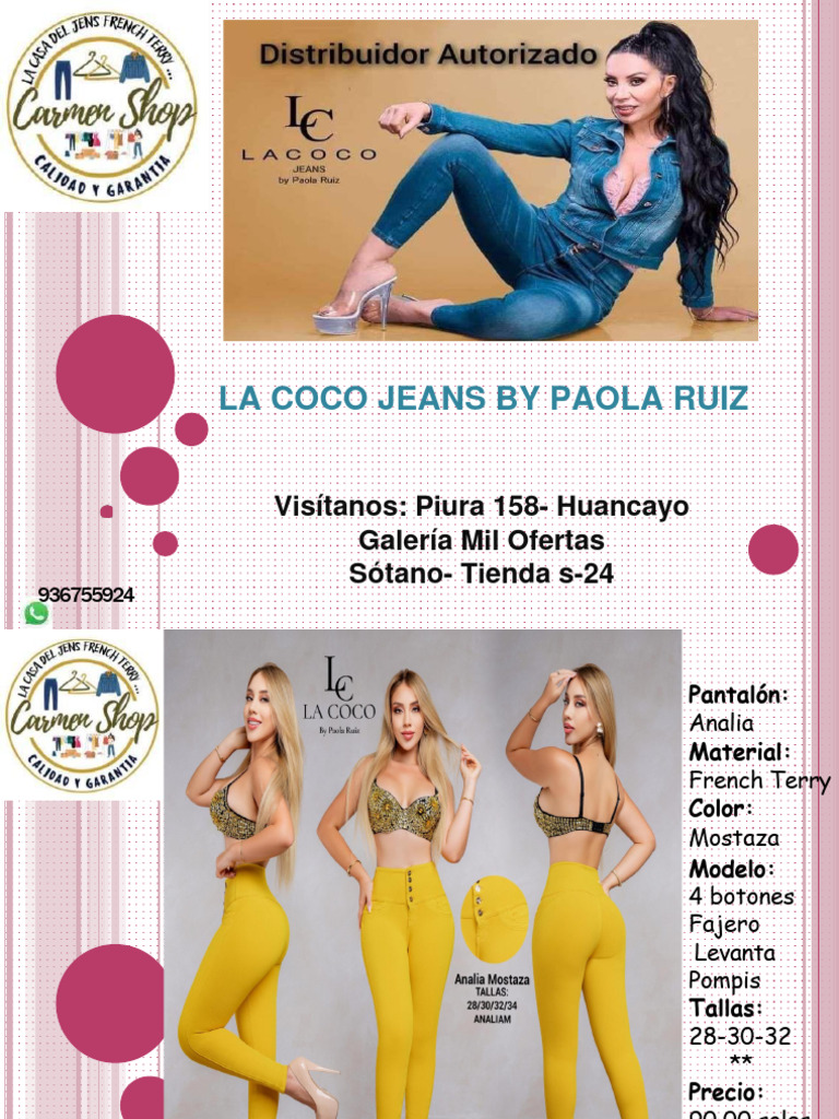 Catalogo La Coco Jeans | PDF | Color | Procesamiento de imágenes