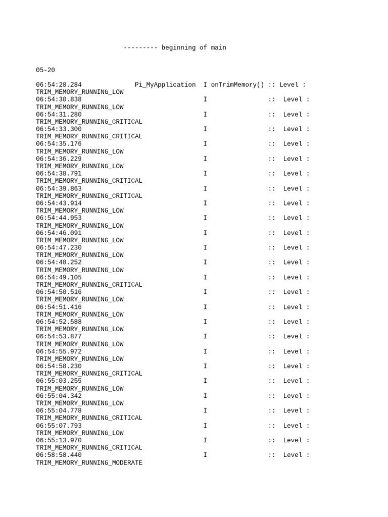 PiLog_20-05-2024 | PDF | Method (Computer Programming) | Control Flow