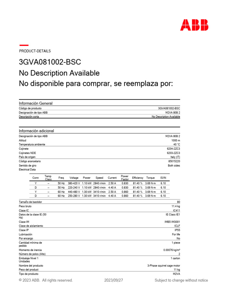 ABB 3GVA081002 BSC 3gva081002 BSC | PDF