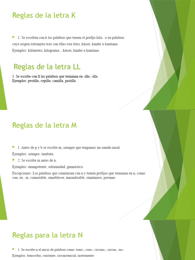 Reglas Ortográficas del Español | PDF | Verbo | Lingüística