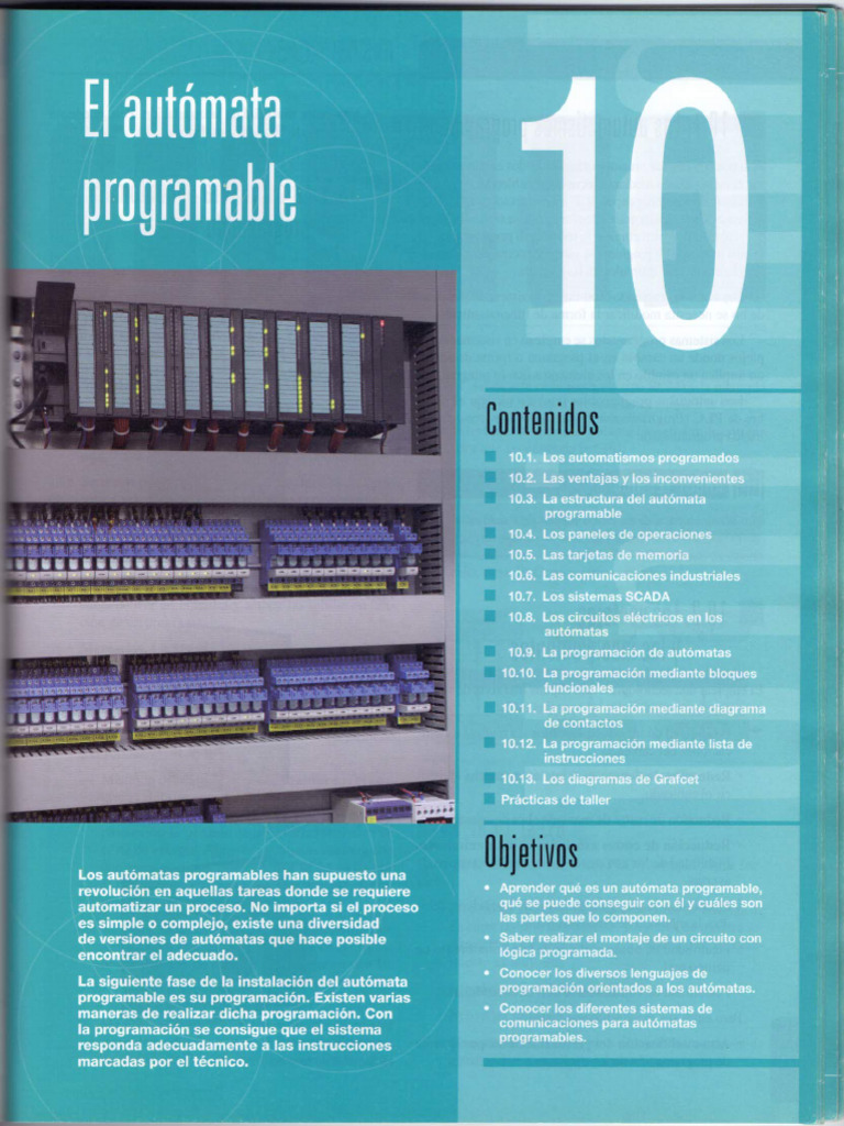 El Automata Programable PLC | Descargar gratis PDF | Relé | Transistor