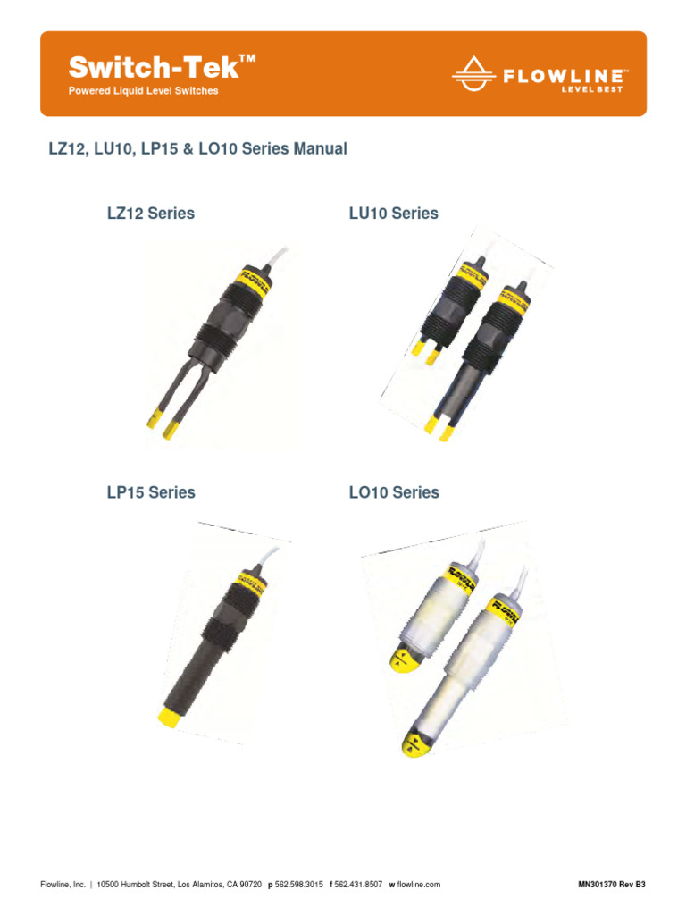 Switch Tek - LU10 LZ12 LO10 LP15 - M | PDF | Relay | Switch