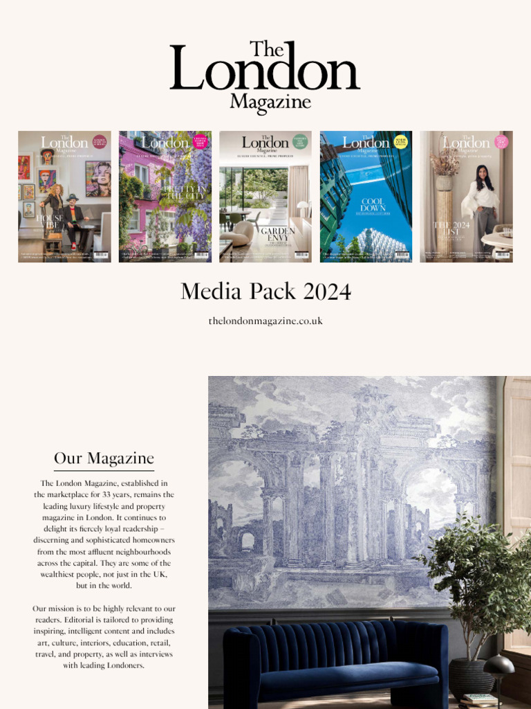 The London Magazine Media Pack 2024 | PDF