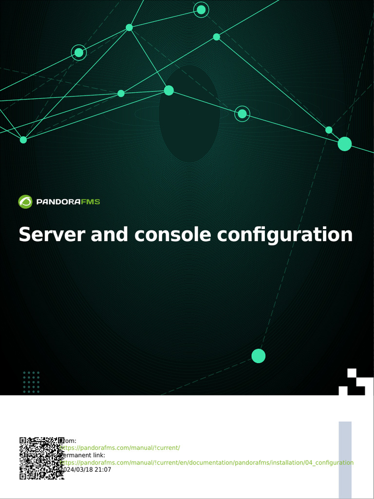 04 Pandora_server_and_console_configuration | PDF | Computer Architecture | Software