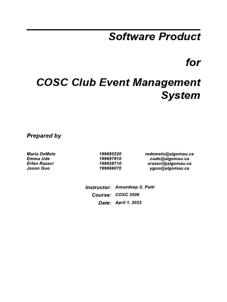 (Team 11) D5 - Implementation | PDF | Information Technology Management | Software Engineering