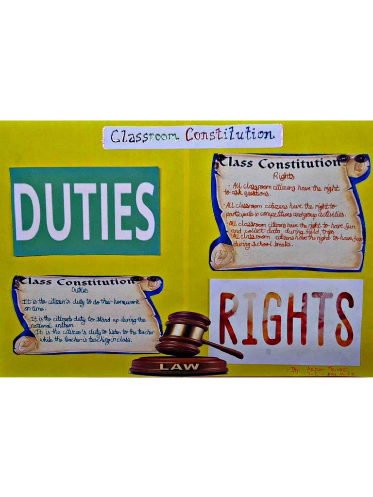 Civivs Classroom Constitution Activity | PDF