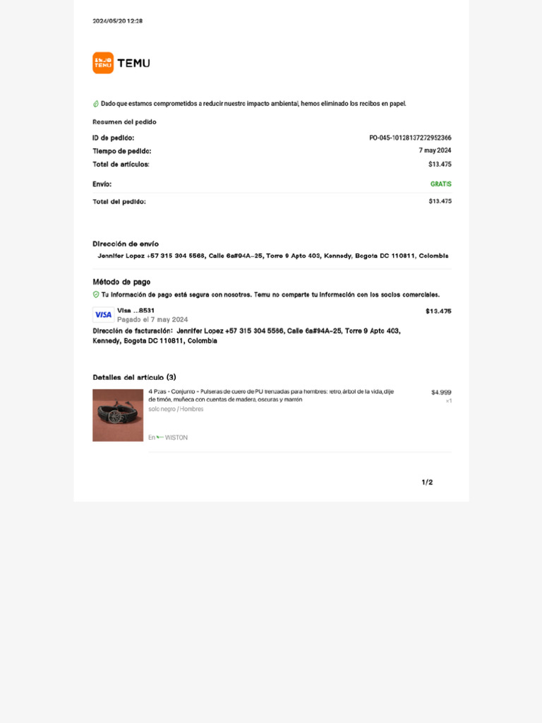 Temu Web Document | PDF