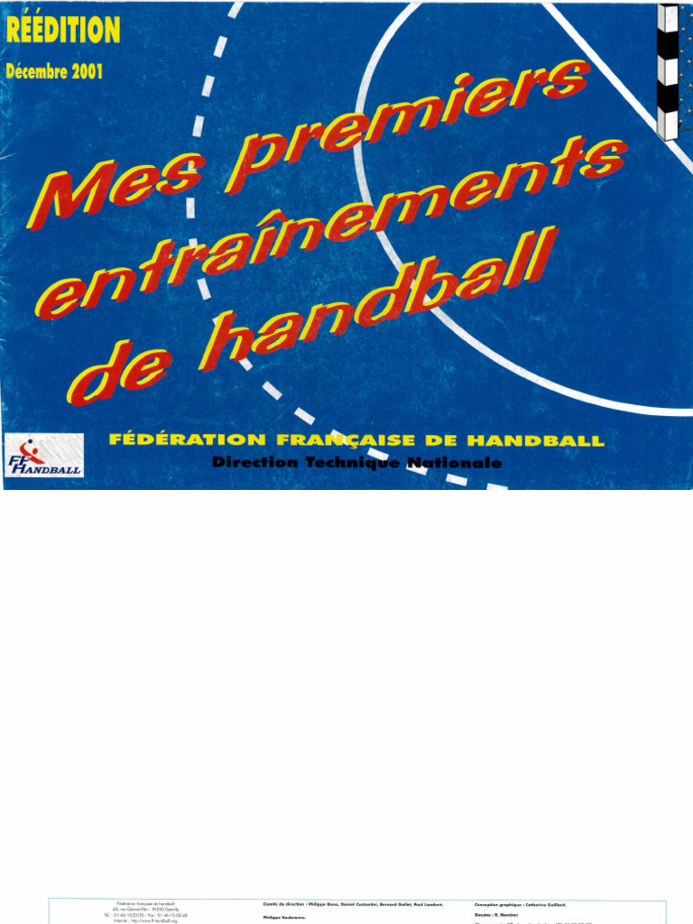 Mes 1er Entrainements de Handball | PDF
