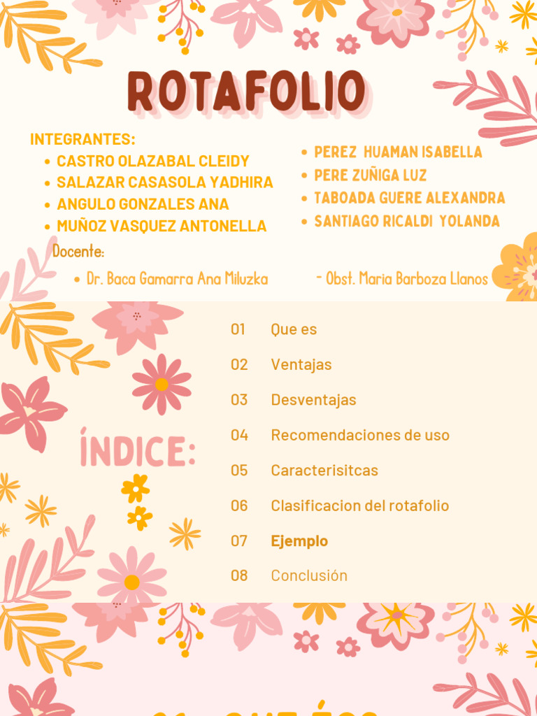 Rotafolio-Grupo 3 | PDF | Obesidad | Información