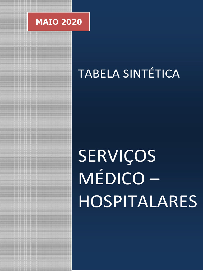Tabela Hospitalar - Versao - 19 - Mai - 2020-1 21.05.2020 | PDF ...