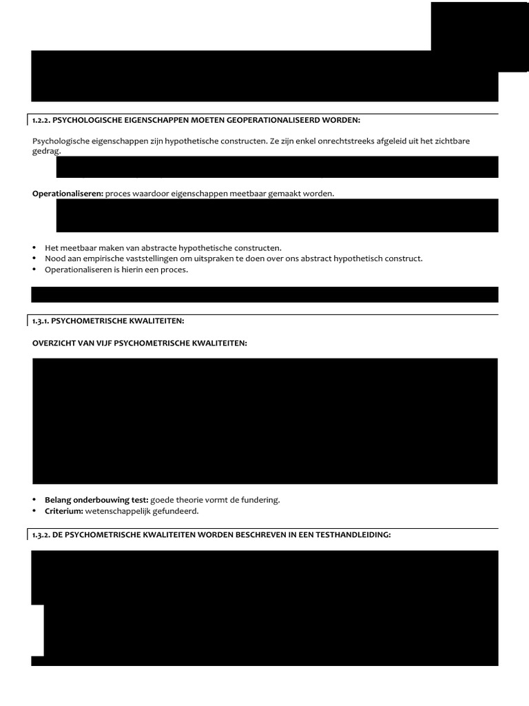 Psychodiagnostisch Werken 1 | PDF