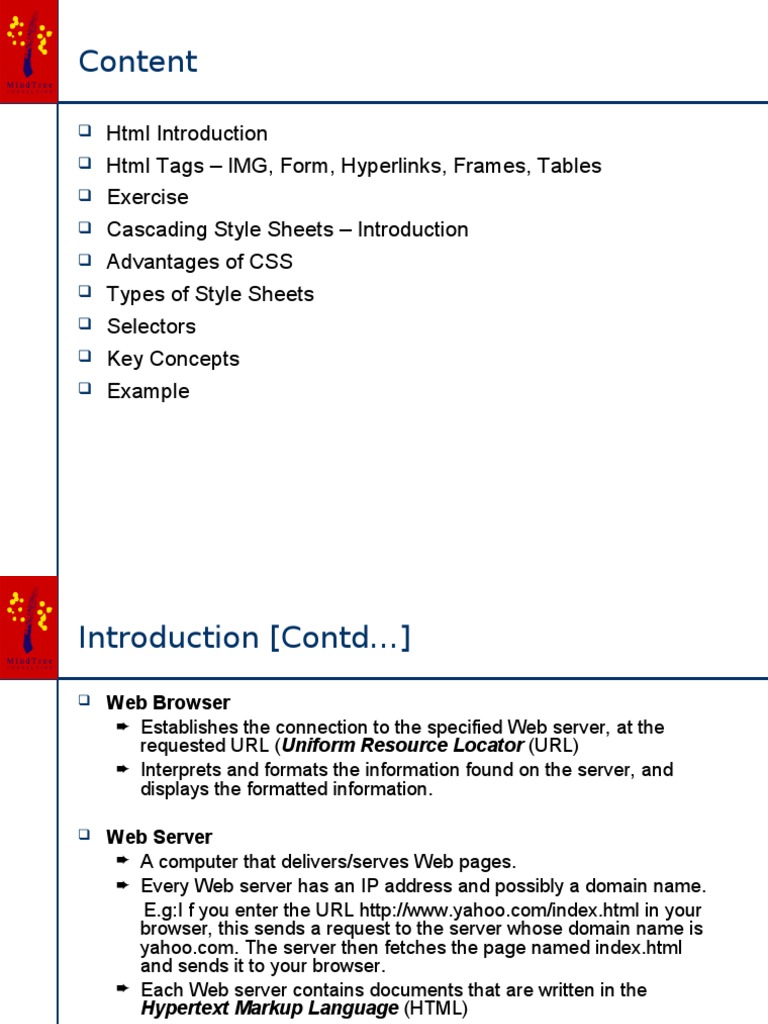 HTML and CSS | PDF