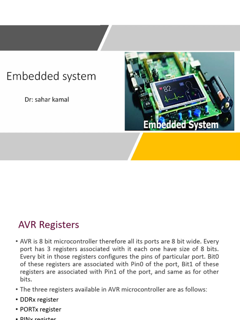 08 - Lecture 6-Embedded | PDF | Computer Engineering | Computer Programming