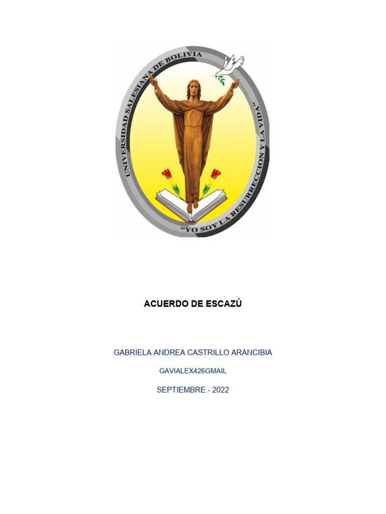 ACUERDO DE ESCAZÚ | PDF | Relaciones Internacionales