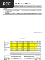 Locum Express NCHD Timesheet | PDF