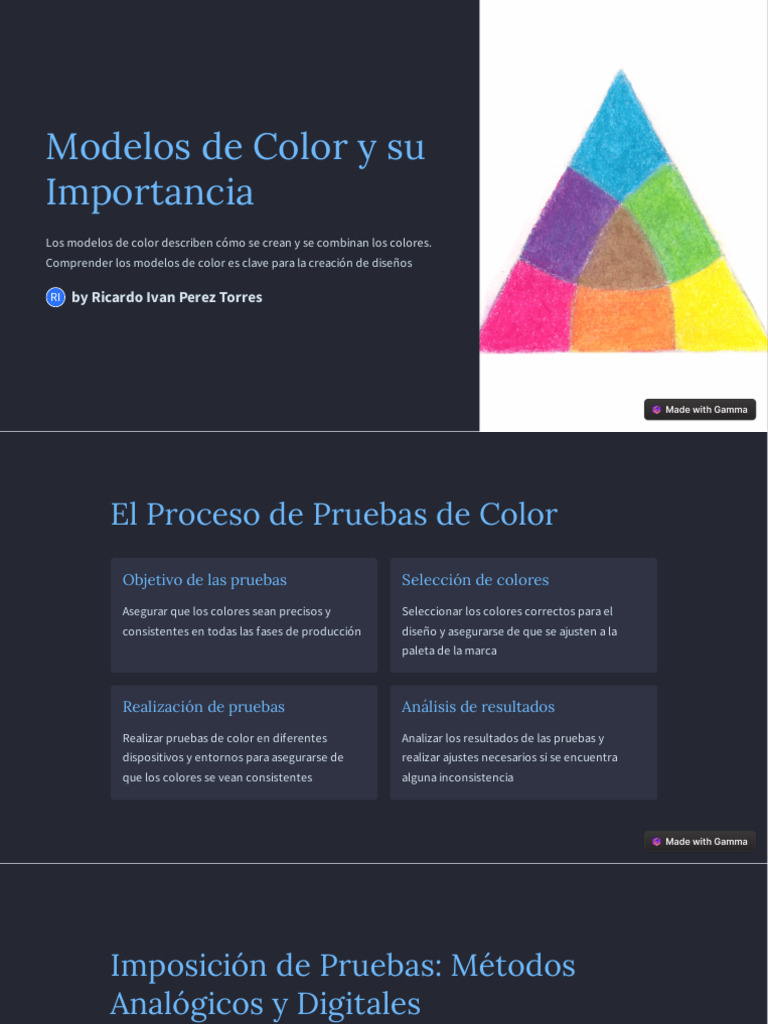CLASE 3 Modelos de Color y Su Importancia | PDF | Color | Amarillo