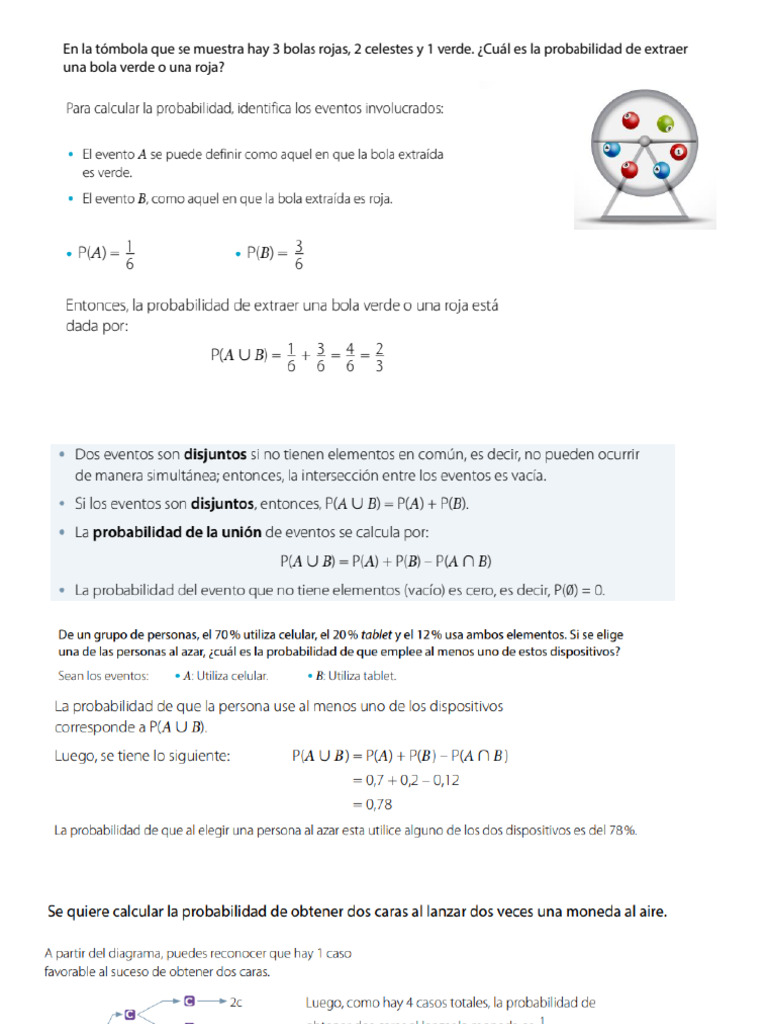 Repaso Probabilidad Clásica | PDF
