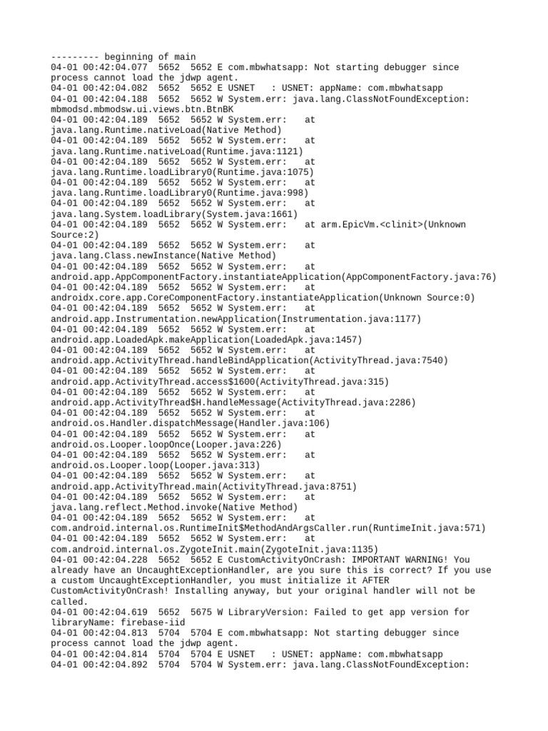 Logcat | PDF | Java (Programming Language) | Runtime System