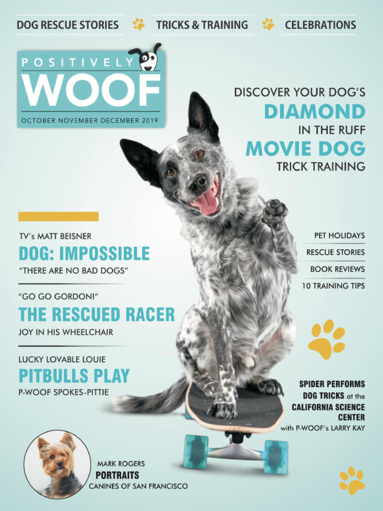 Positively Woof The MAGAZINE Issue 1 2019 October PDF | PDF