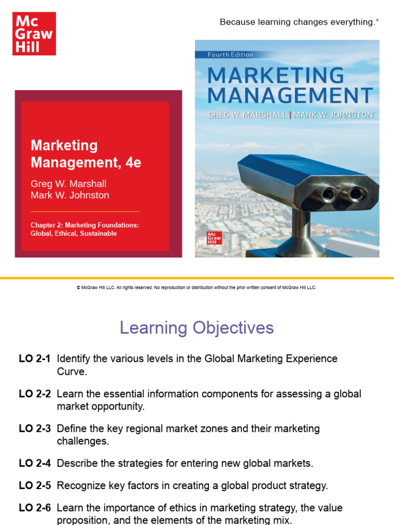 Marshall 4e PPT Ch02 ACCESS | PDF | Marketing | Market (Economics)