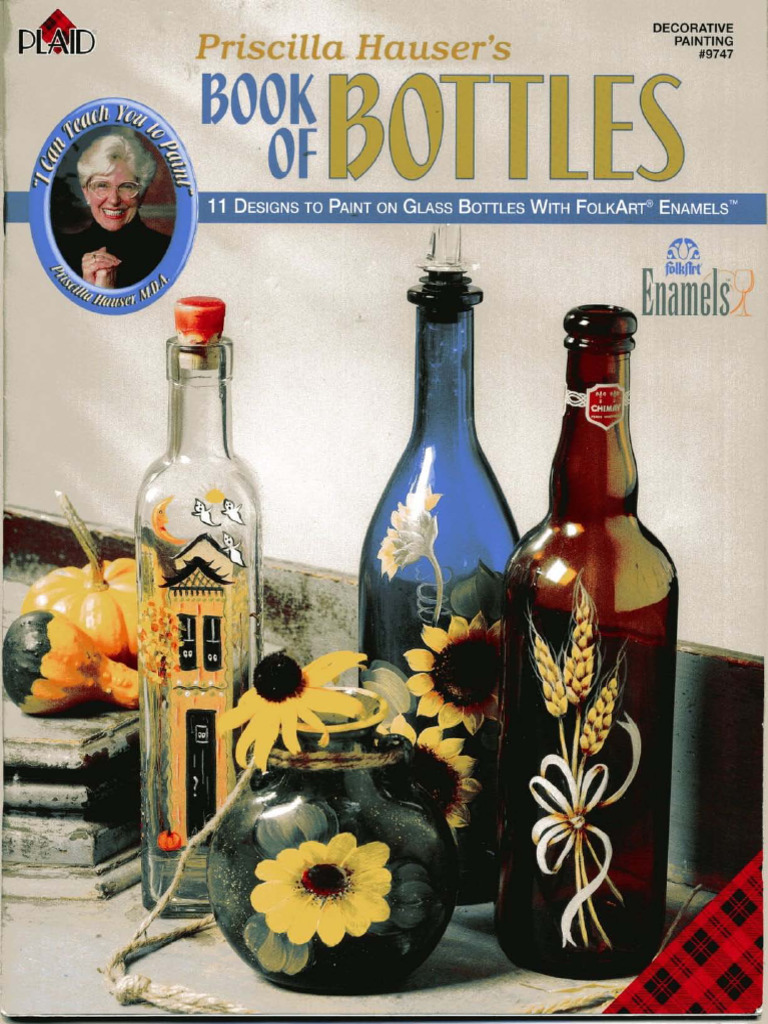 Book of Bottles (Decorative Painting 9747) (Priscilla Hauser) (Z ...