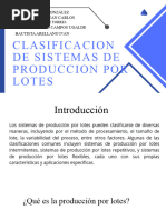 Ejemplos de Producción por Lotes | PDF | Planificación de recursos ...
