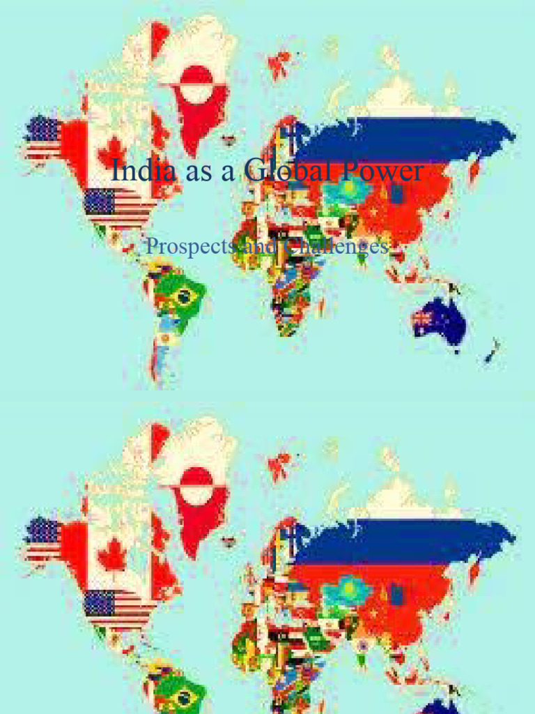 India As A Global Power | PDF | Non Aligned Movement | International ...