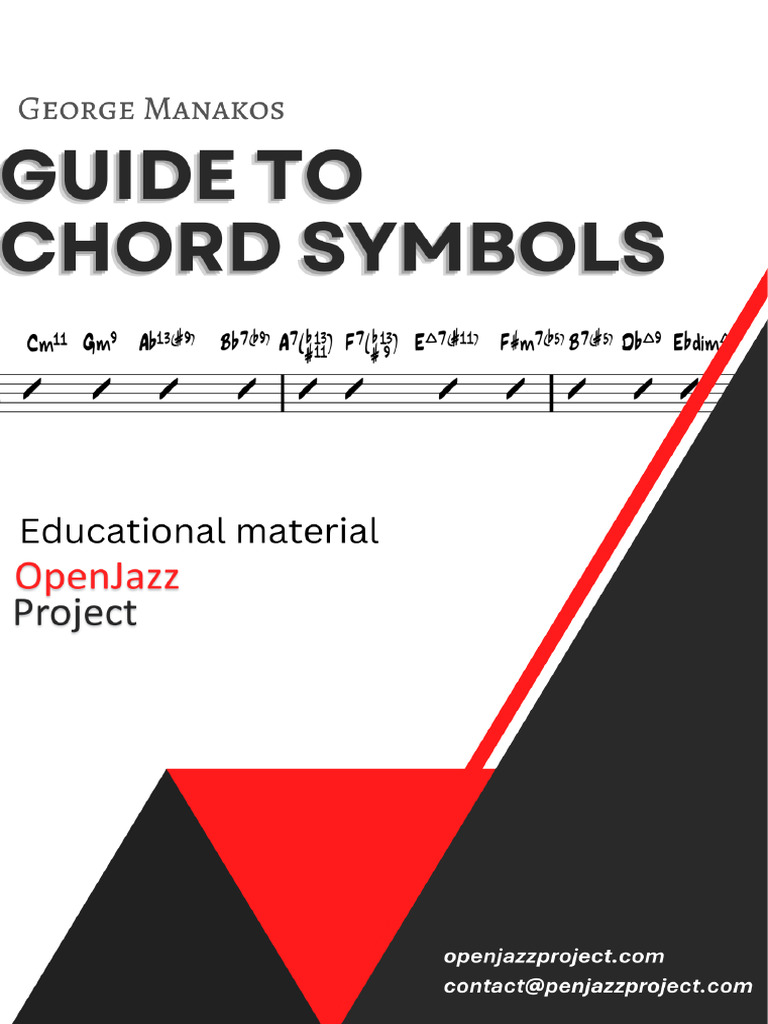 Guide To Chord Symbols | PDF | Chord (Music) | Interval (Music)