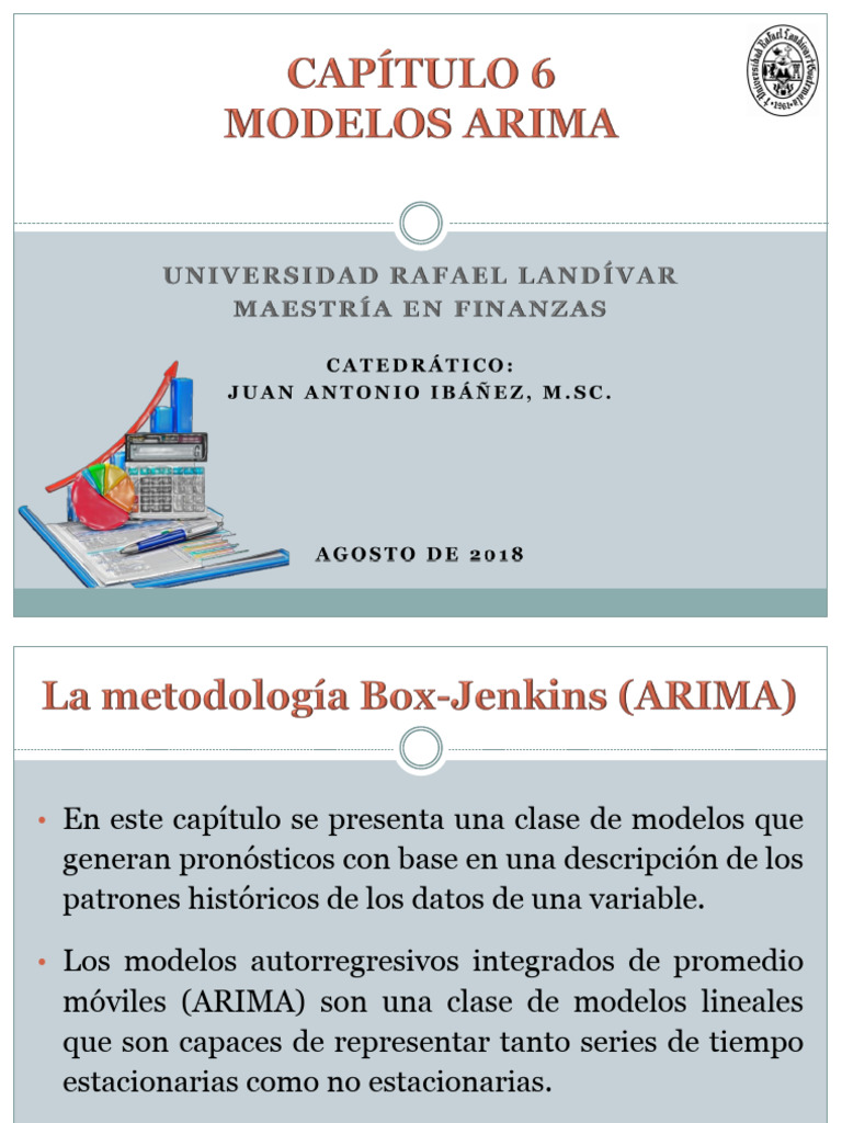 Modelos ARIMA (2018) | PDF | Modelo autorregresivo | Autocorrelación