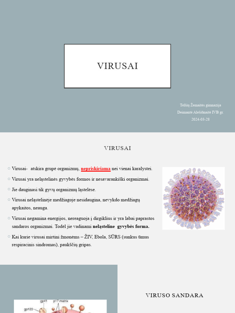 VIRUSAI IVb Gr. | PDF