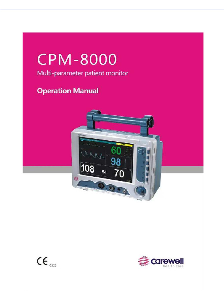 MANUAL_MONITOR_CAREELL8000 | PDF | Computer Monitor