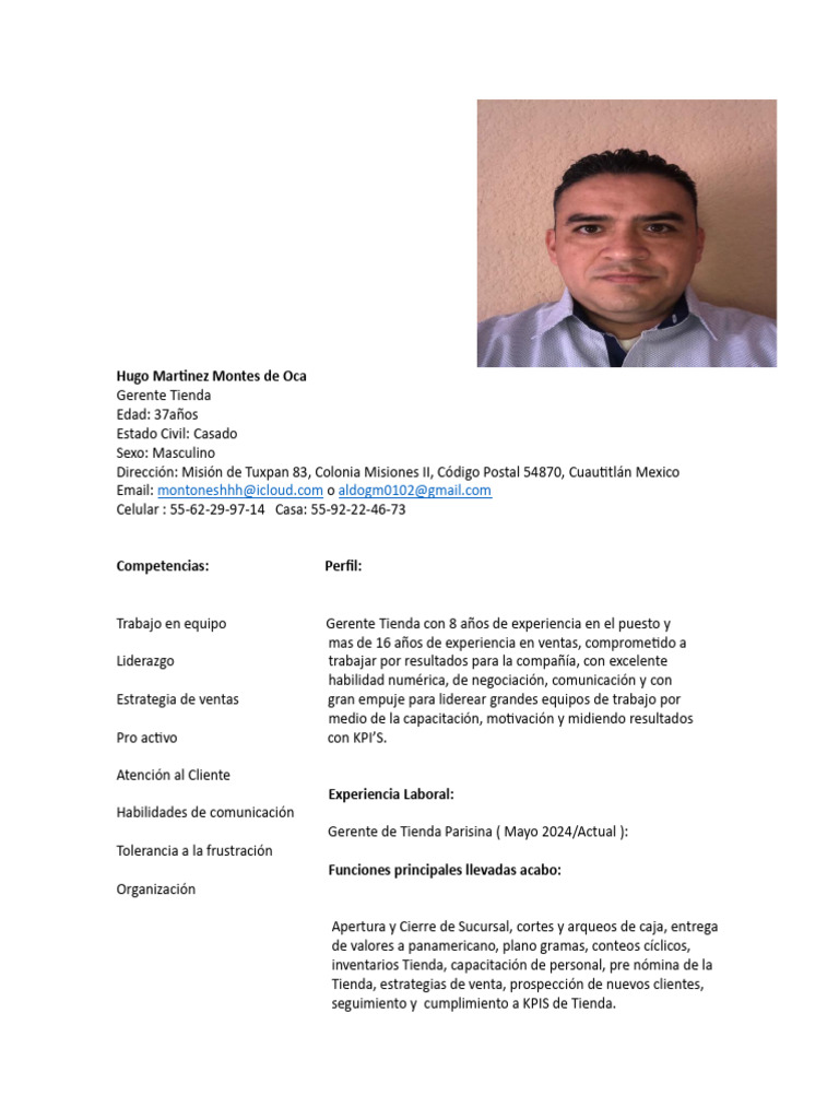Experto en Gestión de Tiendas | PDF