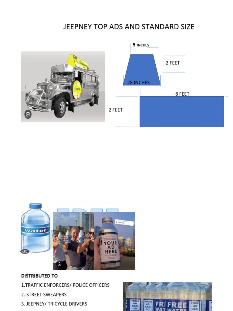 Jeepney Top Ad Sizes and Distribution | PDF | Technology & Engineering ...