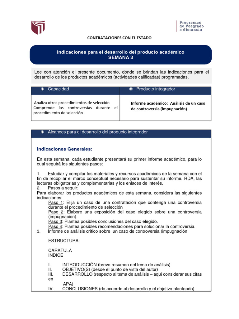 Indicaciones Cce S3 Ipi | PDF