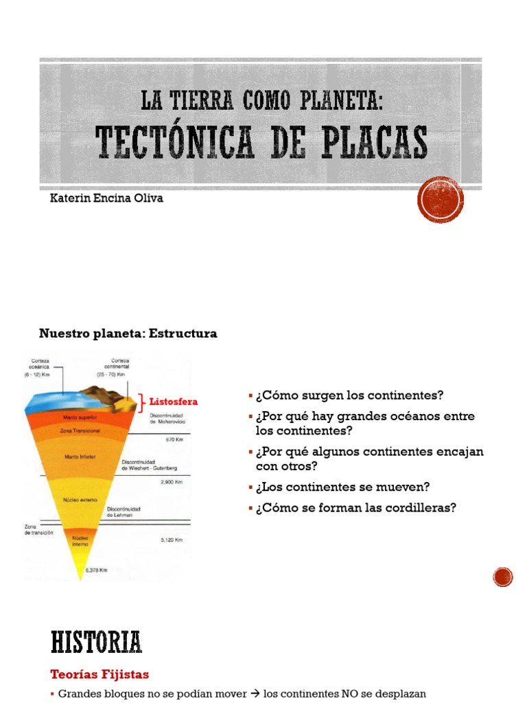 Tectónica de Placas | PDF | Placas tectónicas | Corteza (Geología)