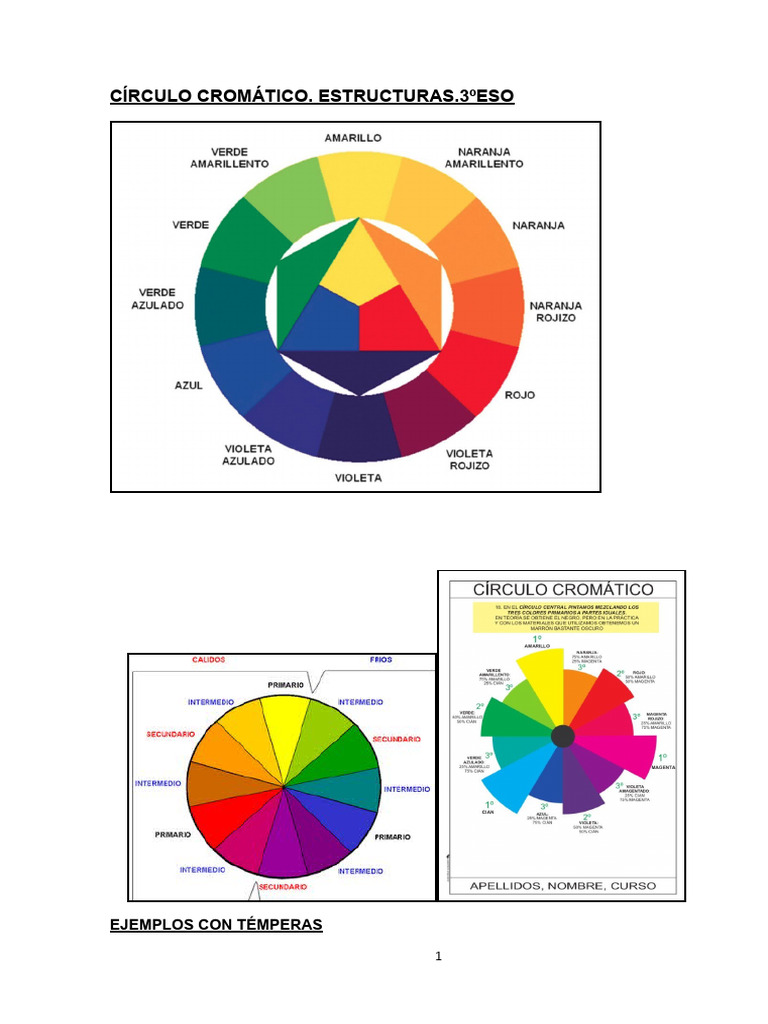 EJEMPLOS. C CROMÃ TICO | PDF