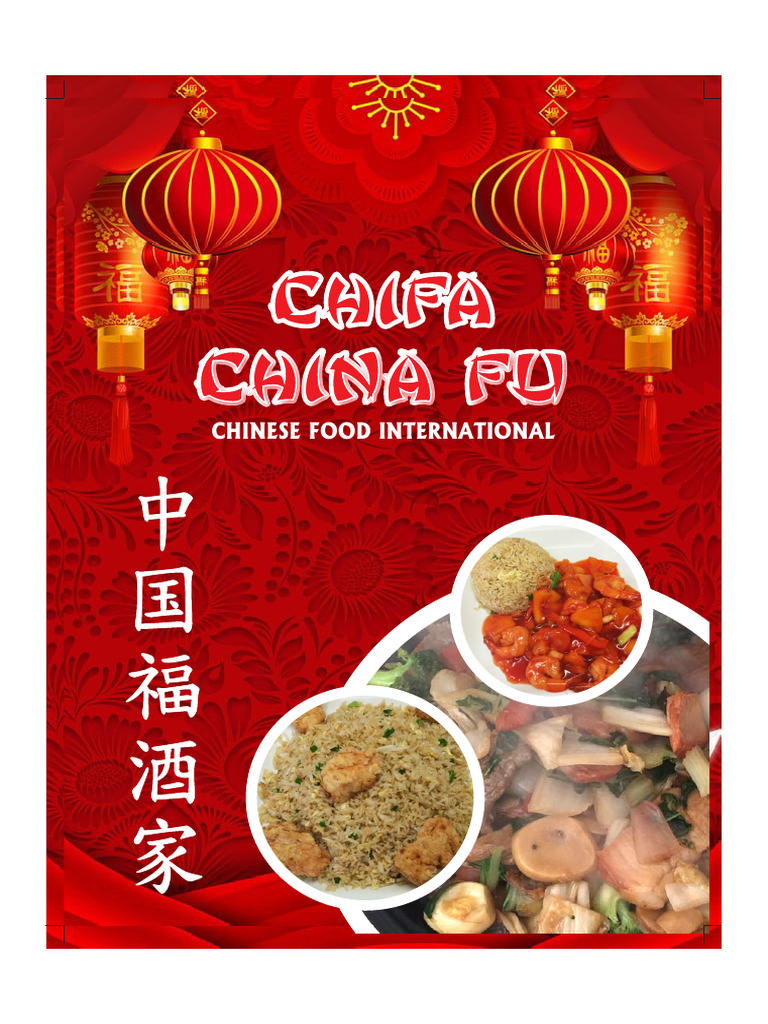 Carta Chifa Qiu-28!11!2023 Ok-1 | PDF | Sopa | Industria de alimentos