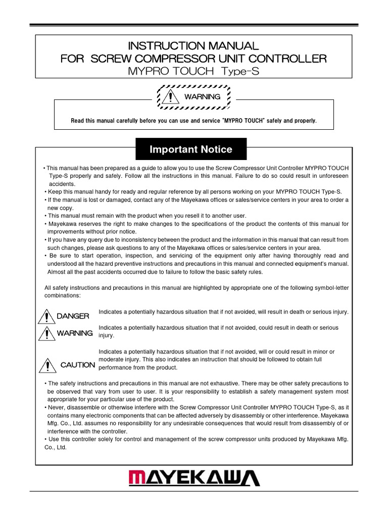 01-3 Mypro Touch Type-S Rel 1.14 | PDF | Computing | Electronics