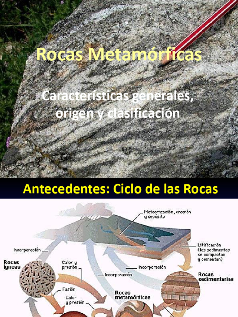 Rocas Metamórficas | PDF | Roca (geología) | Rocas