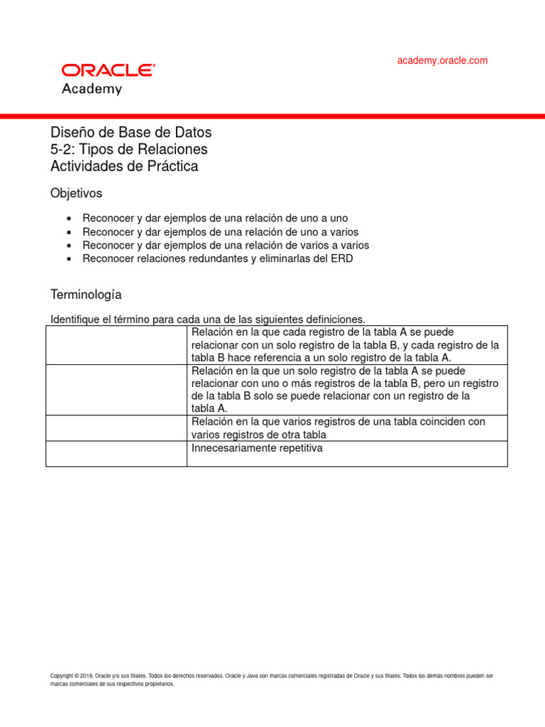 DD 5 2 Practice Esp | PDF | Informática