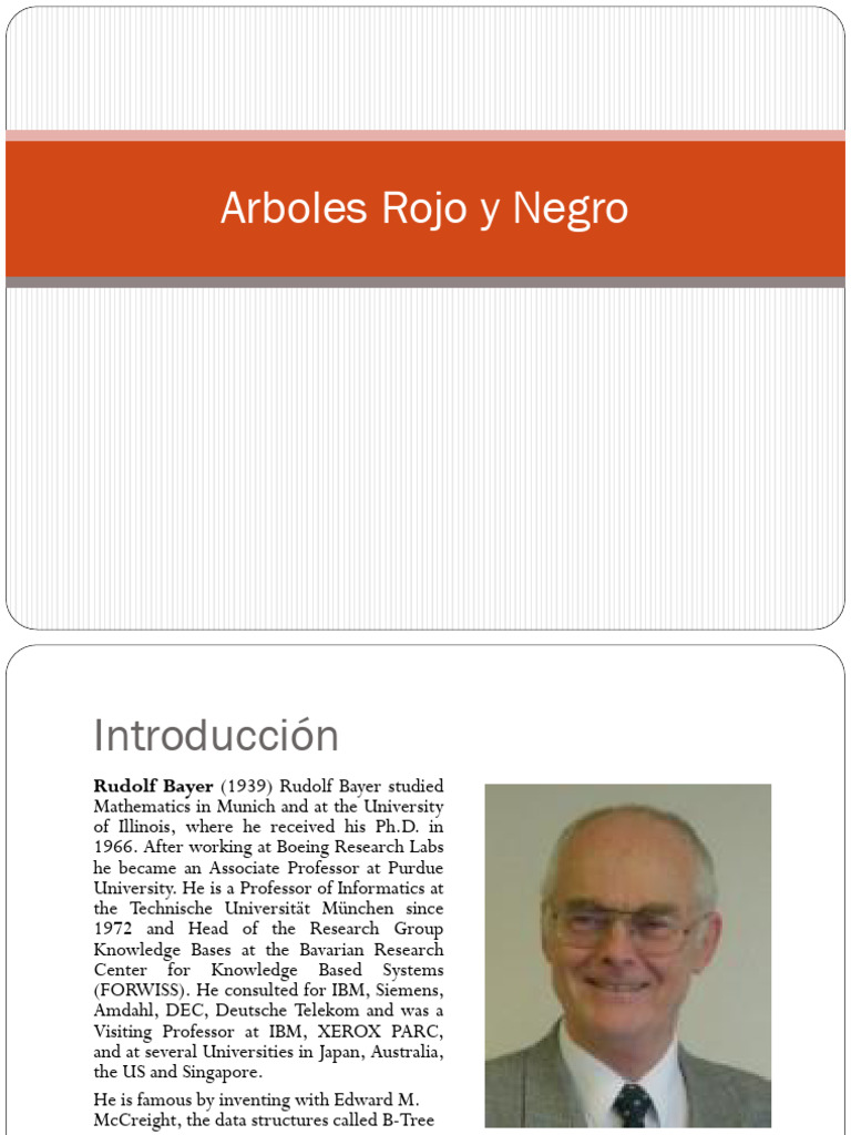 Árboles Rojo-Negro: Definición y Operaciones | PDF | Algoritmos y ...