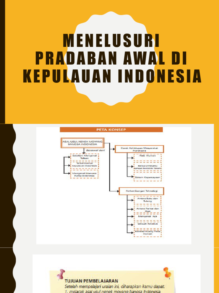 Peradaban Awal Indonesia Pra-Tulisan | PDF